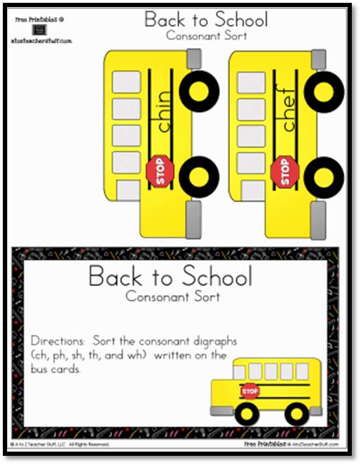 Halloween Candy Sort - A to Z Teacher Stuff