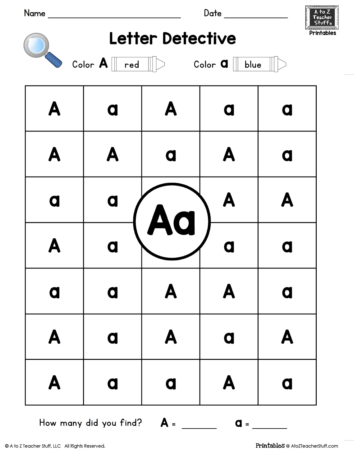 Alphabet Activities: Letter S - A to Z Teacher Stuff
