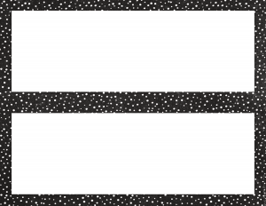 Black & White Stripe Nameplates / Desk Tags - A to Z Teacher Stuff