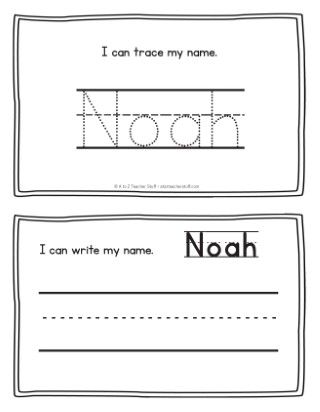 Rayghen - Name Printables for Handwriting Practice - A to Z Teacher Stuff